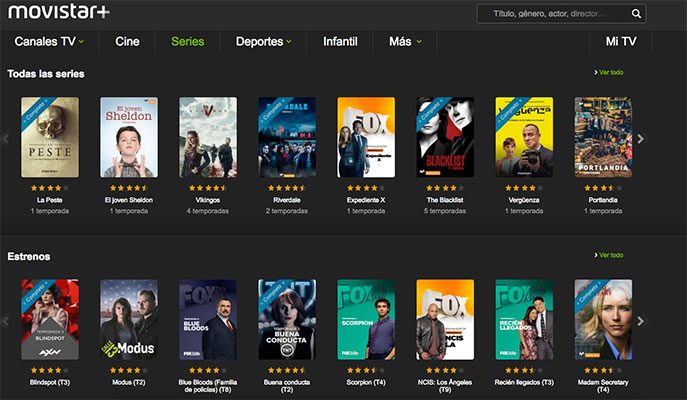 Todas las series que puedes ver en Movistar+ - Lista - decine21.com
